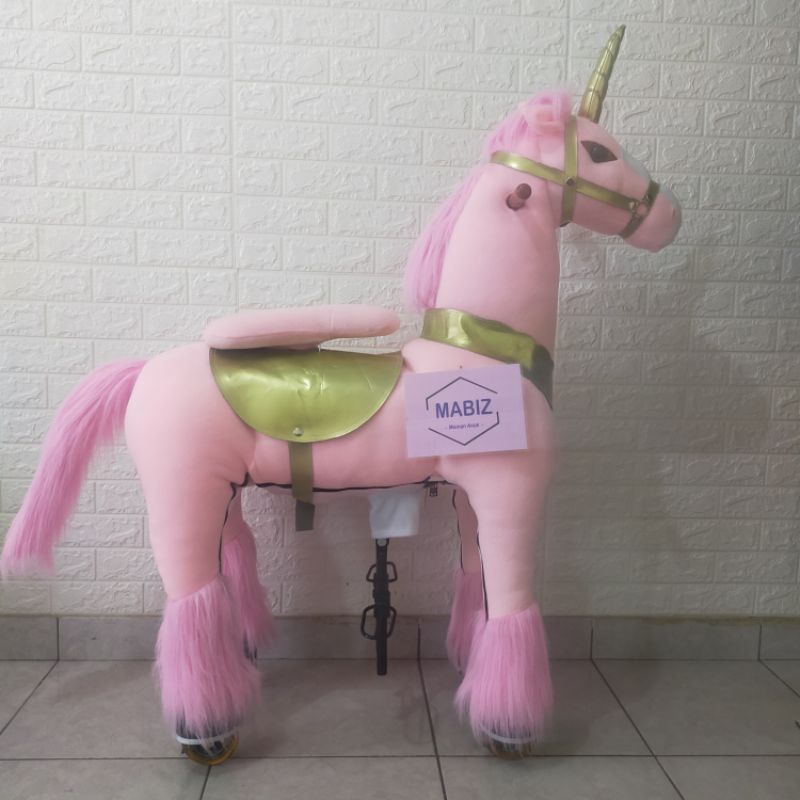 Jual Kuda Gowes unicorn pink ukuran L | Shopee Indonesia