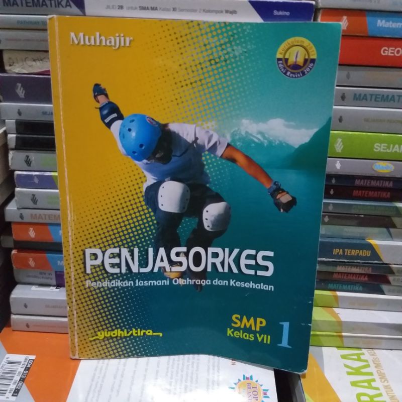 Jual BUKU BEKAS YUDISTIRA - PENJASORKES KELAS 1/2/3 SMP K13 REVISI | Shopee Indonesia