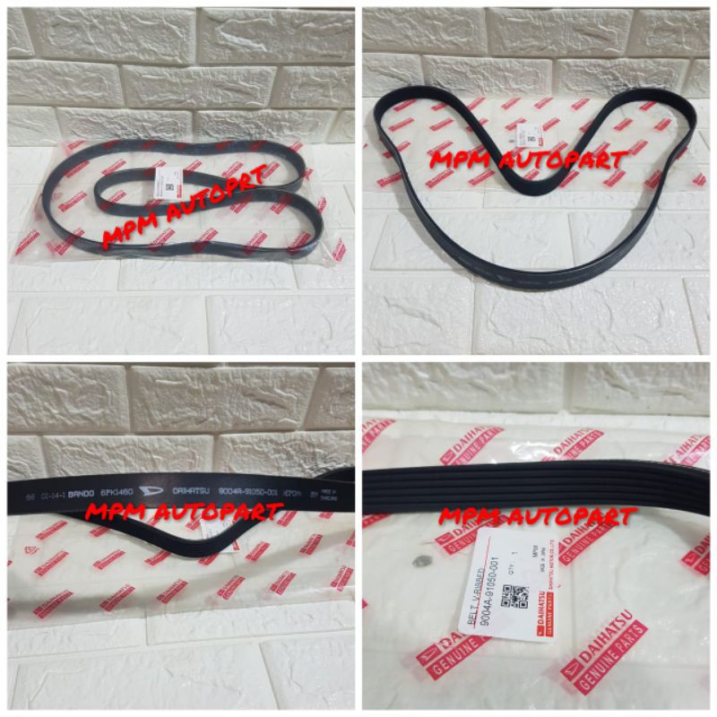 Jual tali kipas van fan belt granmax gran max 1.5cc 1500cc 1.5 1500 6pk 1460 bando thailand ...