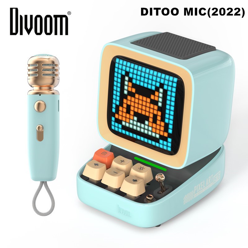 Jual Divoom Ditoo Plus Retro Pixel Art Bluetooth Portable Speaker Game ...