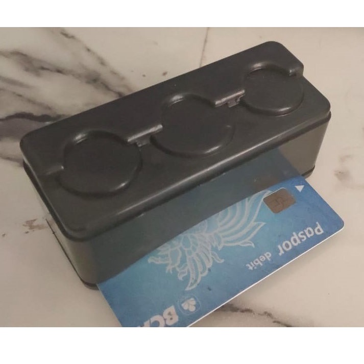 Jual Tempat Uang Koin Coin Toll Card Holder Di Mobil Coin Holder Kartu ...