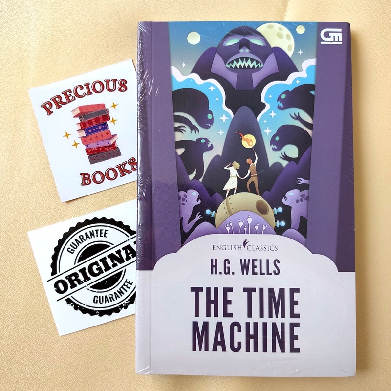 Jual English Classics - The Time Machine - HG Wells - Buku Novel Bahasa Inggris - Novel ...