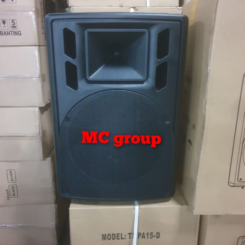Jual box speaker fiber plastik 15 inch model HUPER import/box kosong ...