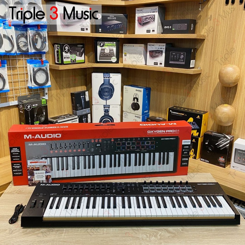 Jual M-Audio Oxygen Pro 61 Midi Controller 61 keys | Shopee Indonesia