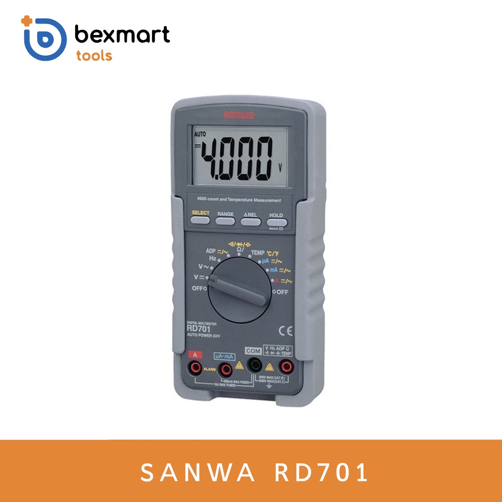 Jual Digital Multimeter Multitester SANWA RD701 / RD 701 | Shopee Indonesia