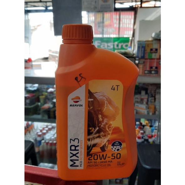Jual Oli Repsol MXR 3 SG/MA 20W-50 1L | Shopee Indonesia