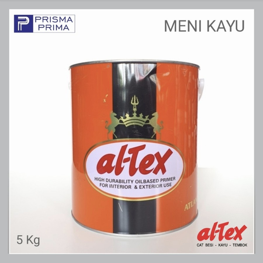 Jual Cat Dasar Meni Kayu Altex 5 Kg | Shopee Indonesia