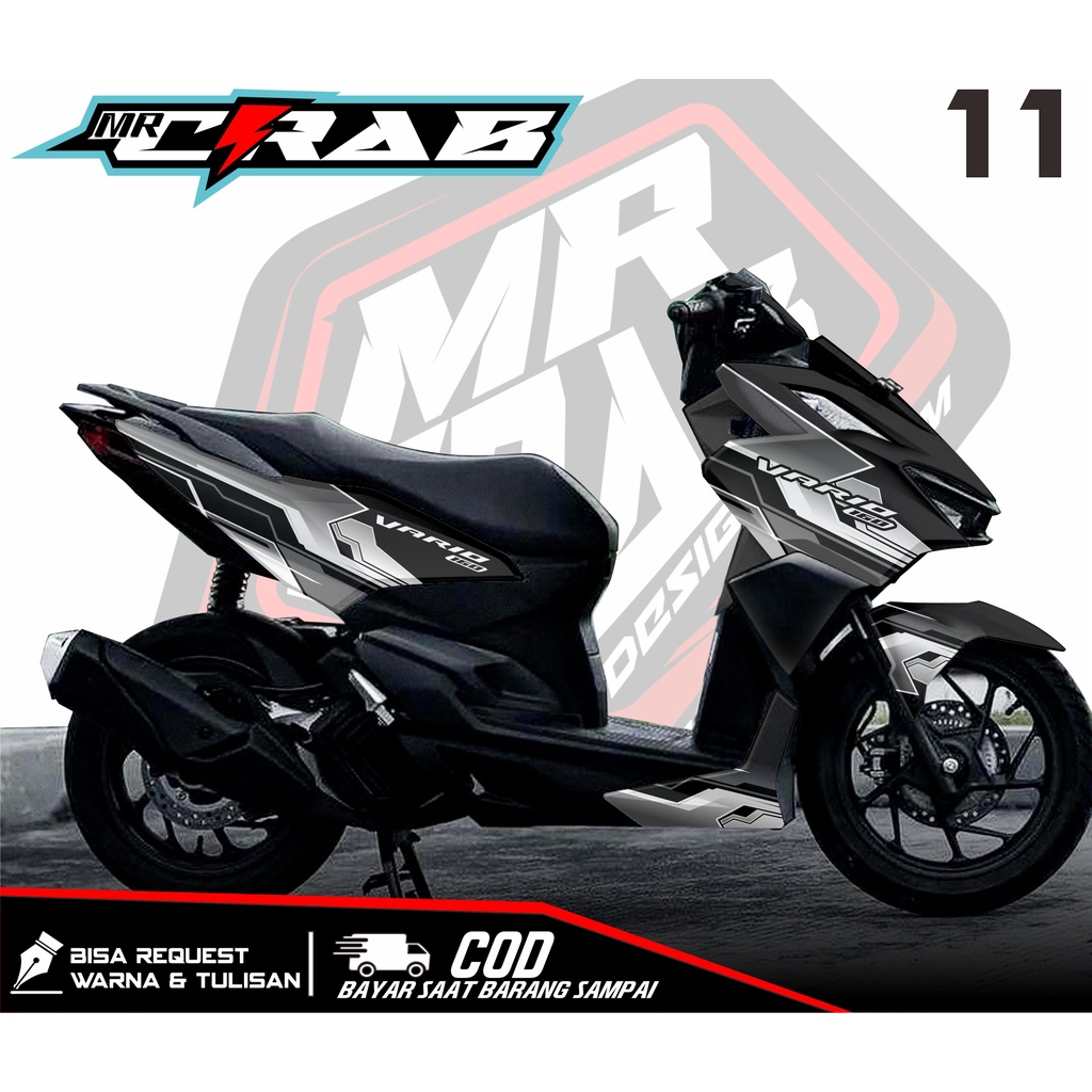Jual STIKER DECAL HONDA VARIO 160 Fullbody-DECAL VARIO 160 DESIGN NEW ...
