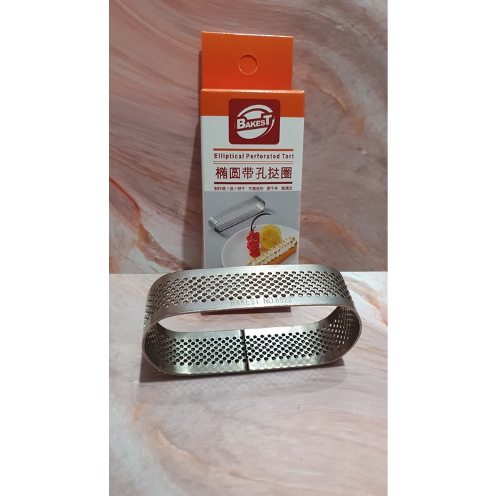 Jual Bakest Perforated Pie Ring / Cheese Cake Tart Ring Stainless Steel ...