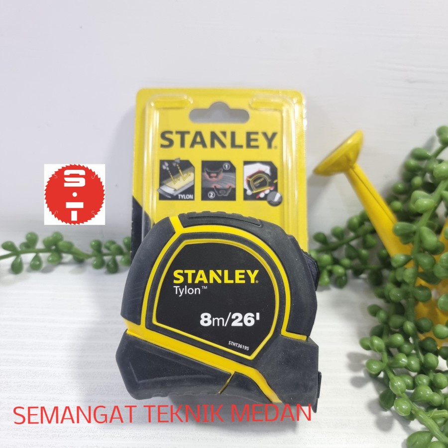 Jual METERAN MEASURING TAPE TYLON 8M 8 M METER X 25 mm STANLEY ...