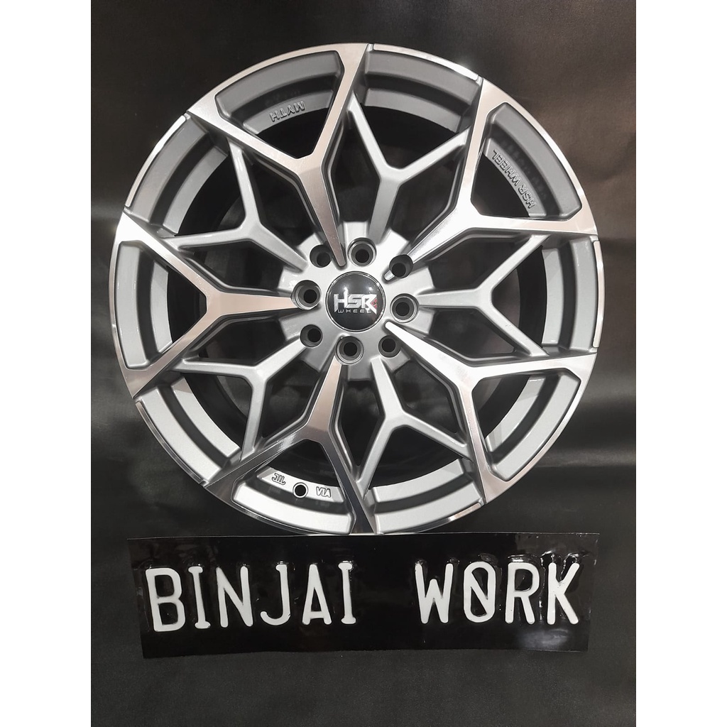Jual Velg Mobil RacIng Original HSR Wheel MYTH01 R17 Avanza Raize Rocky Xenia - Pelek Murah Ring ...