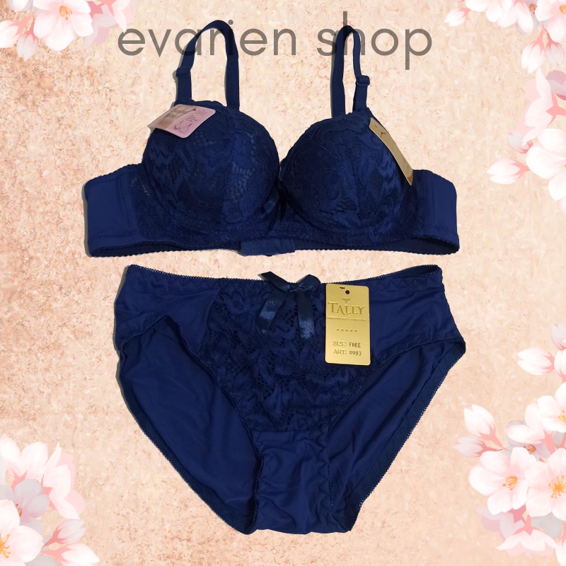 Jual EVARIEN - ( Set Bra + CD Seserahan ) Tally 9983 Lace Set Bra ...