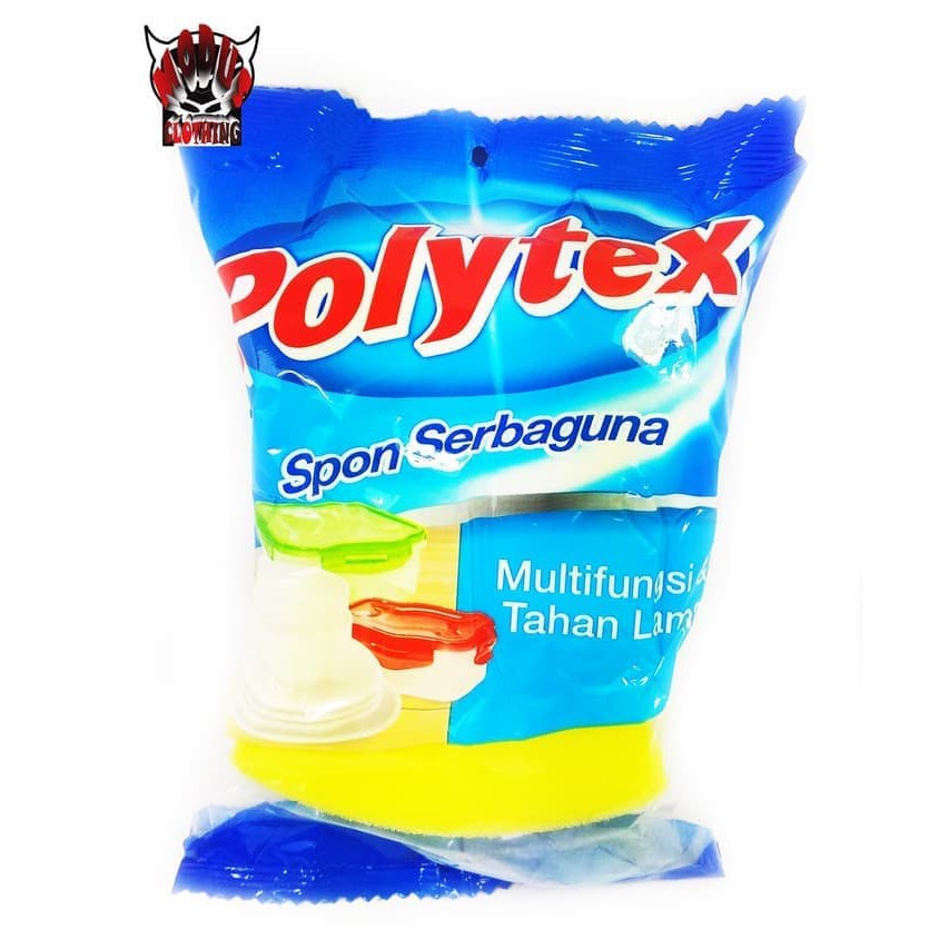 Jual SPONS CUCI PIRING Polytex “ SPONGE POLYTEX MURAH | Shopee Indonesia
