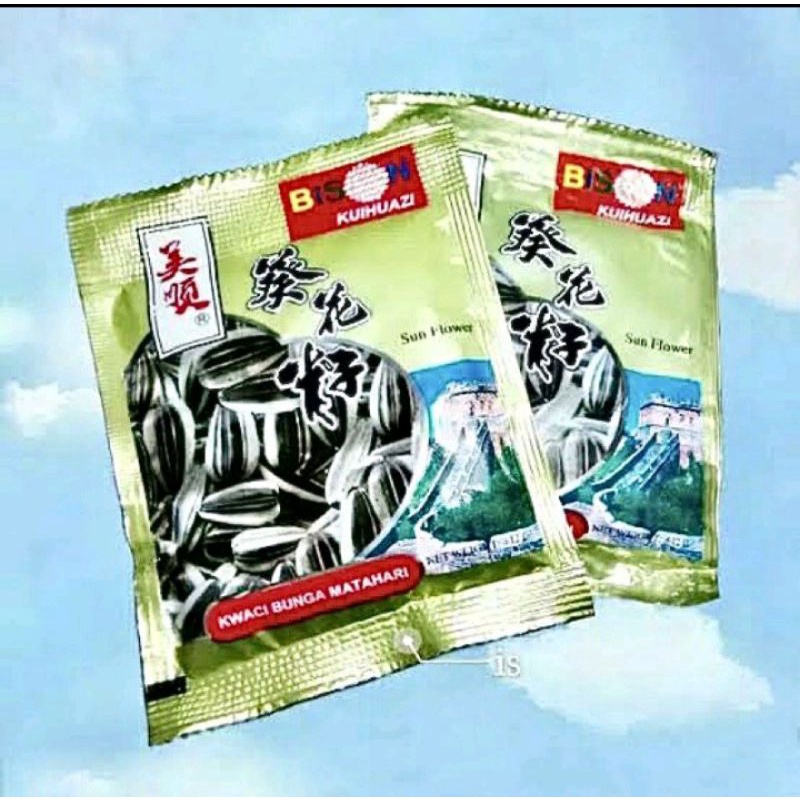 Jual Kuaci / Kuihuazi / Kwaci Bunga Matahari Bison | Shopee Indonesia