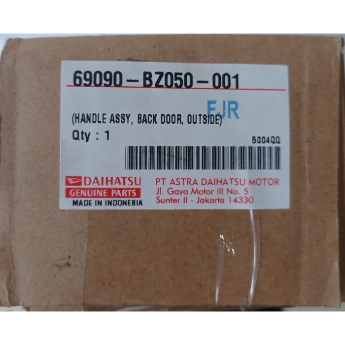 Jual handle pintu bagasi (belakang) granmax 69090-BZ050-001 Daihatsu | Shopee Indonesia