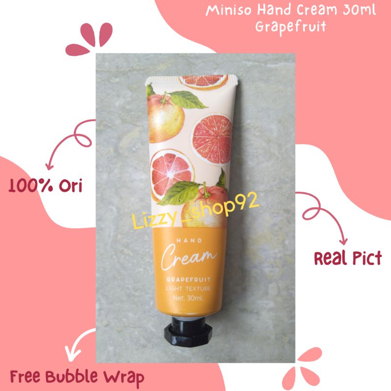 Jual Miniso Hand Cream / Lotion Krim Tangan 30ml | Shopee Indonesia