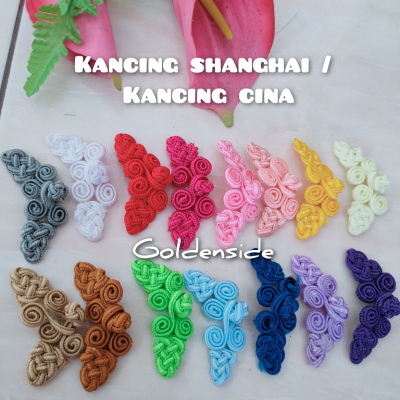 Jual Kancing shanghai / Kancing cina satuan model keris | Shopee Indonesia