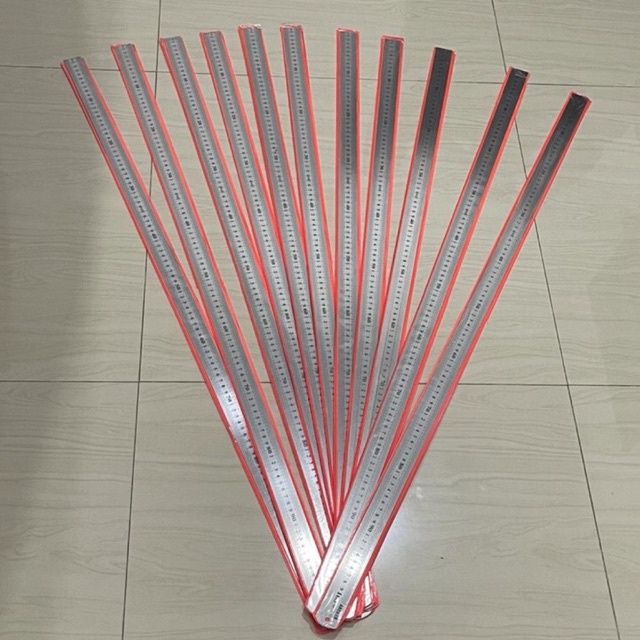 Jual meteran besi plat 100cm rol pengaris mistar 1meter 1 meter rol 40 inci plat stainless steel ...