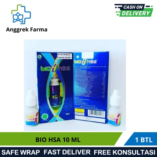 Jual BIO HSA/10 ML/MEMELIHARA KESEHATAN/ MEMENUHI KEBUTUHAN TUBUH ...