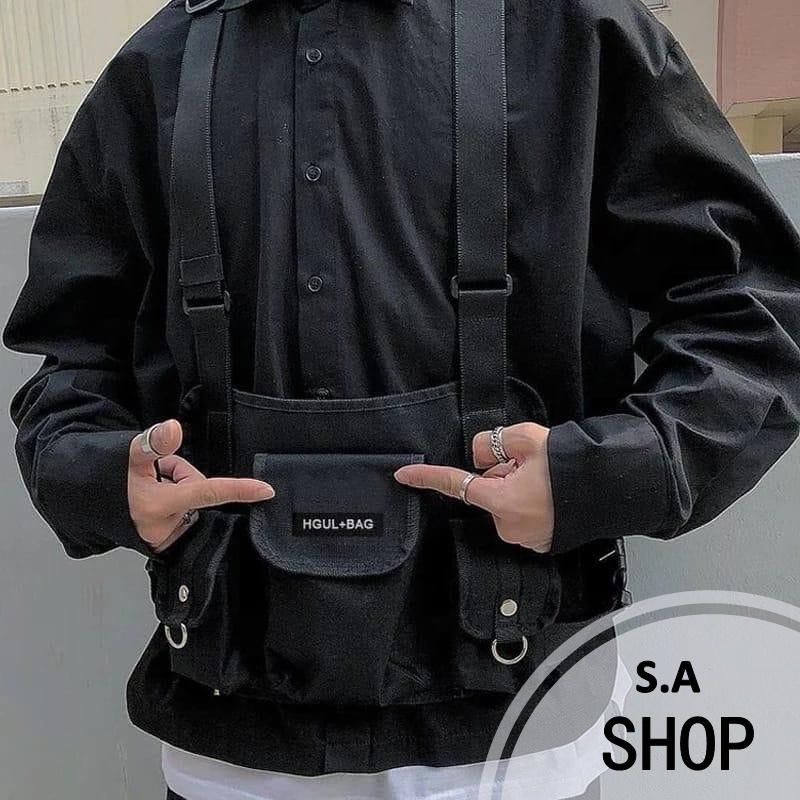 Jual Tas Rompi Dada Chest Bag Tactical Rig Waterproof Multifungsi Pria ...