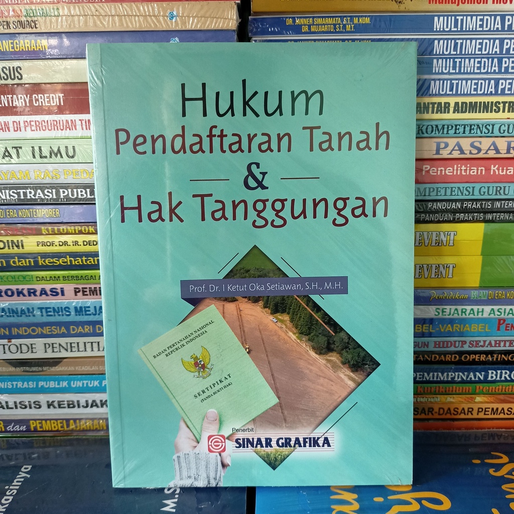 Jual Buku Hukum Pendaftaran Tanah dan Hak Tanggungan - I Ketut Oka ...