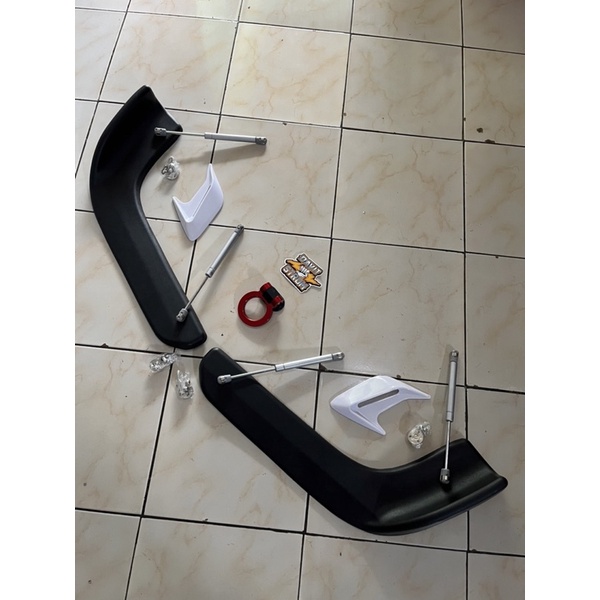 Jual WINGLET HIDROLIS TOWING AIR FLOW PAKET BUMPER BUS | Shopee Indonesia