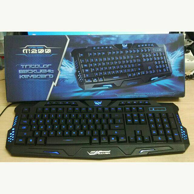 Jual SKB M-200 MAGIC WINGS Keyboard Gaming Backlight | Shopee Indonesia