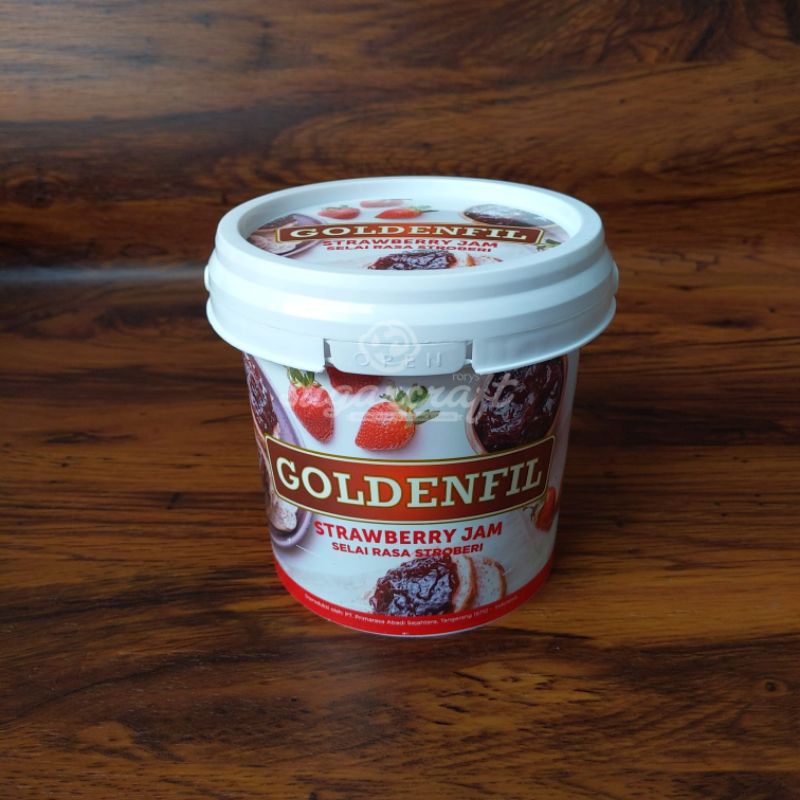 Jual Goldenfil strawberry jam 1kg | Shopee Indonesia