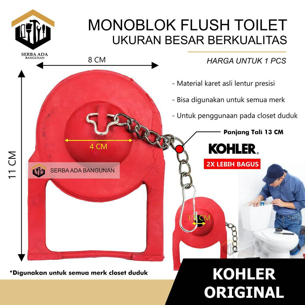 Jual SAB MONOBLOK BESAR KECIL FLUSH KARET MODEL TOTO PELAMPUNG TUTUP ...