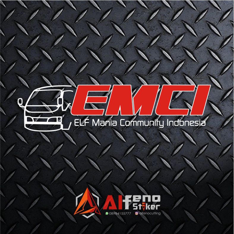 Jual Stiker EMCI ELF Community Cutting Sticker | Shopee Indonesia
