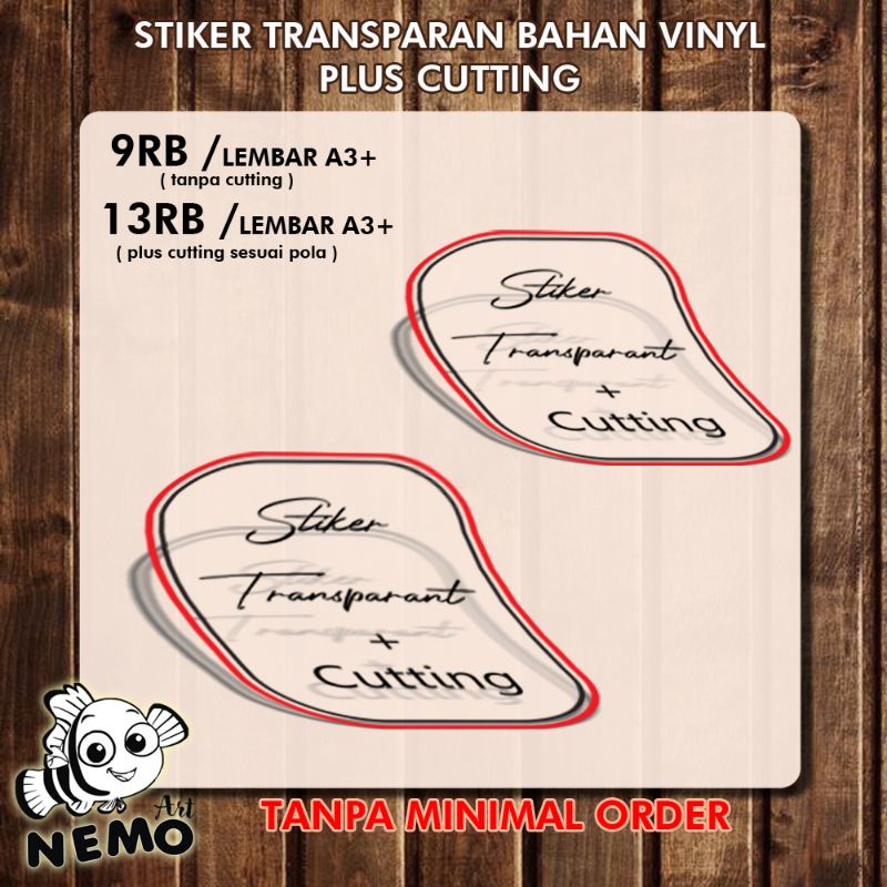 Jual STIKER TRANSPARANT | Shopee Indonesia
