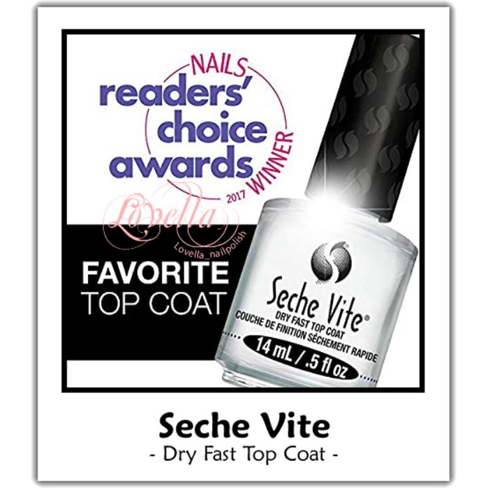 Jual Seche Vite Dry Fast Top Coat (Seche ORIGINAL / Seche ORI / Seche ...