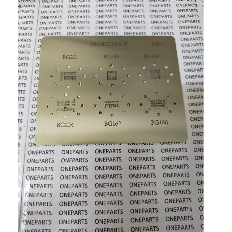 Jual TOOLS CETAKAN IC BGA STENCILS EMMC EMCP 6 IN 1 N72Y | Shopee Indonesia