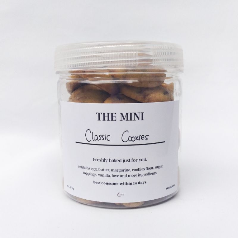 Jual MINI COOKIES IN JAR (CLASSIC MATCHA ALMOND MOCCA TARO RED VELVET ...