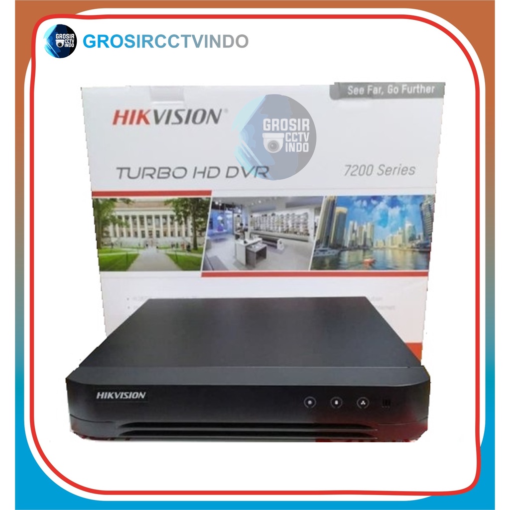 Jual DVR HIKVISION 4CH DS-7204HQHI-M1/E TURBO HD H.265/H.265+ | Shopee Indonesia