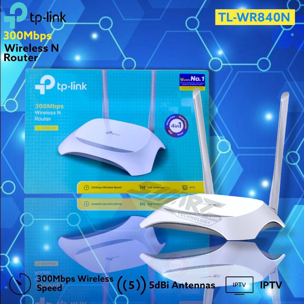 Jual Wirelles Router Tplink TL-WR840N | Shopee Indonesia