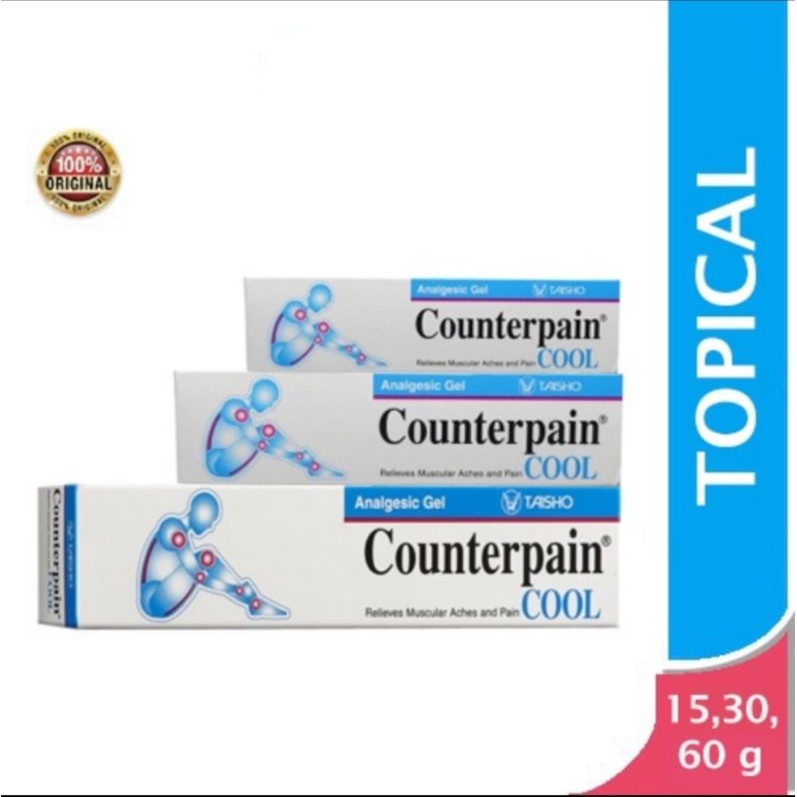 Jual Counterpain Cool 5gr/15gr/30 gr | Shopee Indonesia