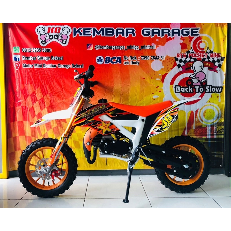 Jual MOTOR MINI CROSS TRAIL MT3A 50cc | Shopee Indonesia