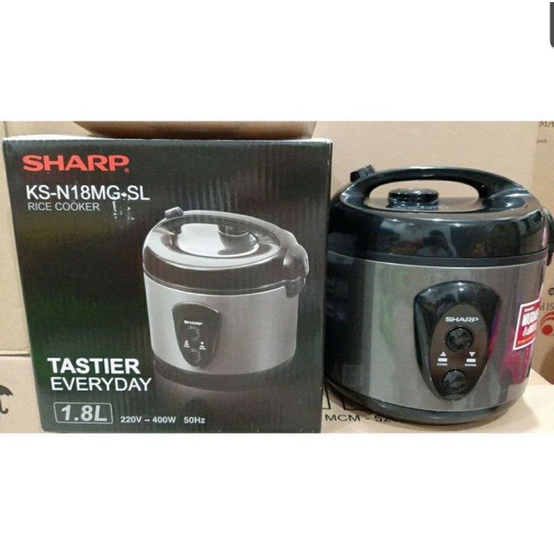 Jual Rice Cooker Sharp KS-N18MG Penanak Nasi Kapasitas 1.8 Liter ...