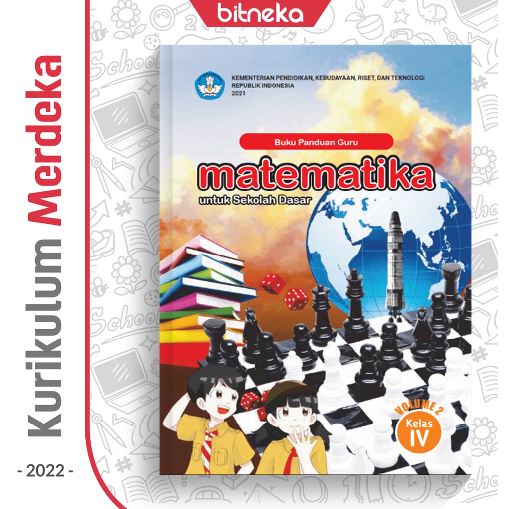 Jual Buku Panduan Guru Belajar Bersama Temanmu : Matematika SD Kelas 4 Volume 2 Kurikulum ...