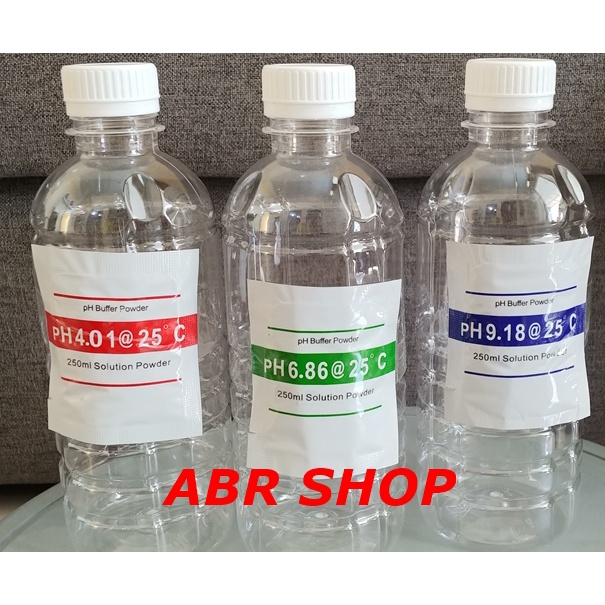 Jual Larutan buffer pH 4 7 10 isi 250 ml | Shopee Indonesia