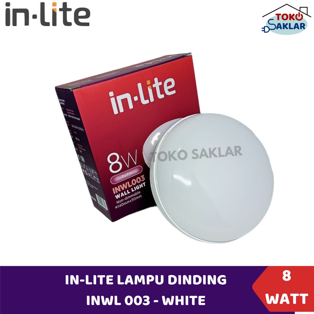 Jual INLITE LAMPU DINDING WALL LIGHT INWL003 8W | Shopee Indonesia