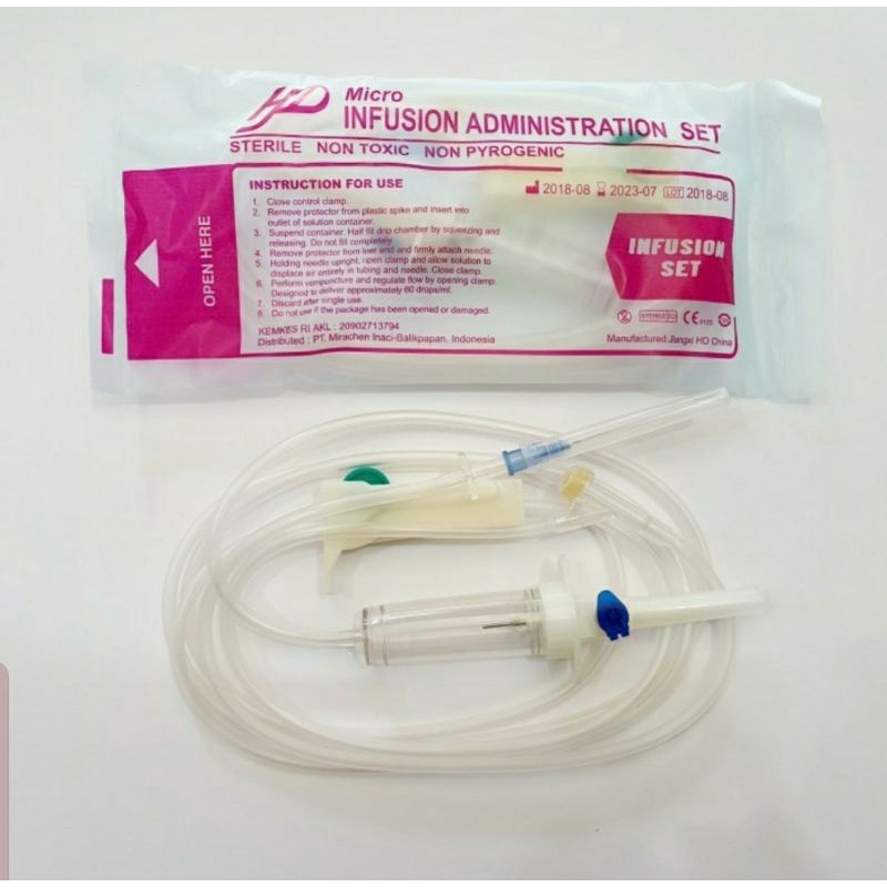 Jual Micro Infusion Set HD - infus set anak | Shopee Indonesia