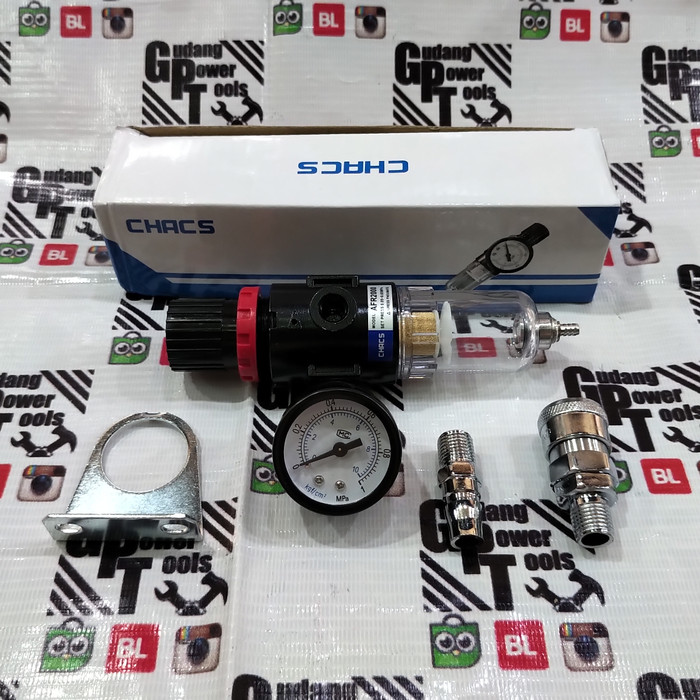 Jual Pneumatic Air Control Unit Air Filter+Coupler | Shopee Indonesia