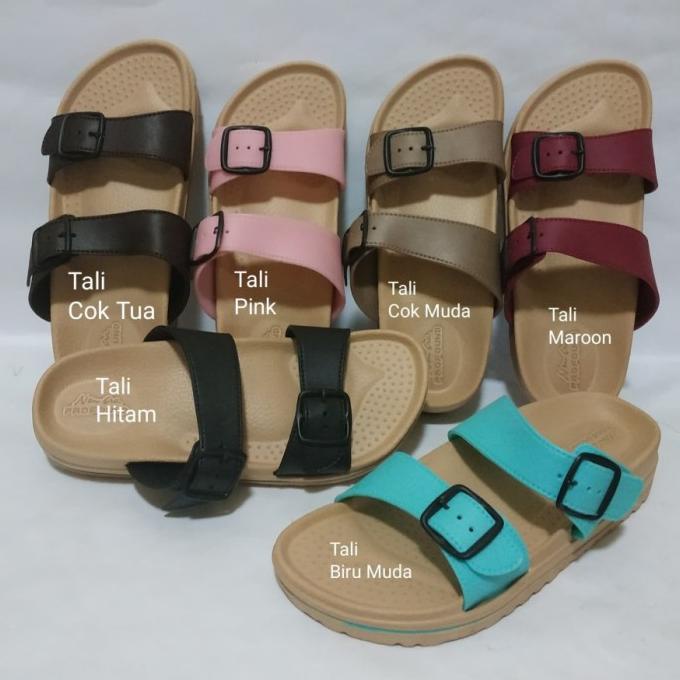 Jual jual Sandal Slipper Gesper Ban 2 Wanita New Era S37-40 Anti Air ...