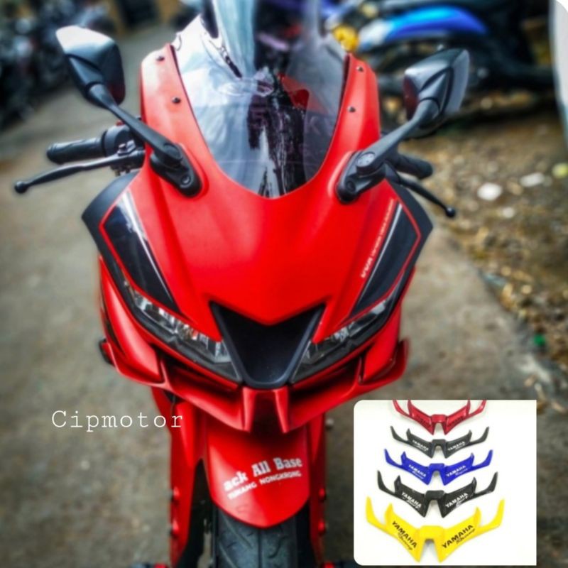 Jual Winglet R15 V3 new model Hitam Merah Putih Biru Kuning | Shopee ...