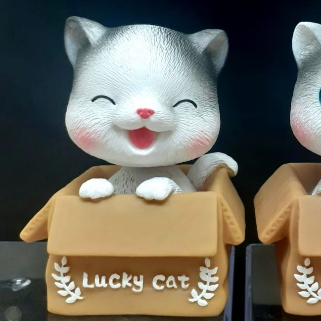 Jual Pajangan mobil Lucu kepala goyang (Lucky dog/Conan/Super Mario ...