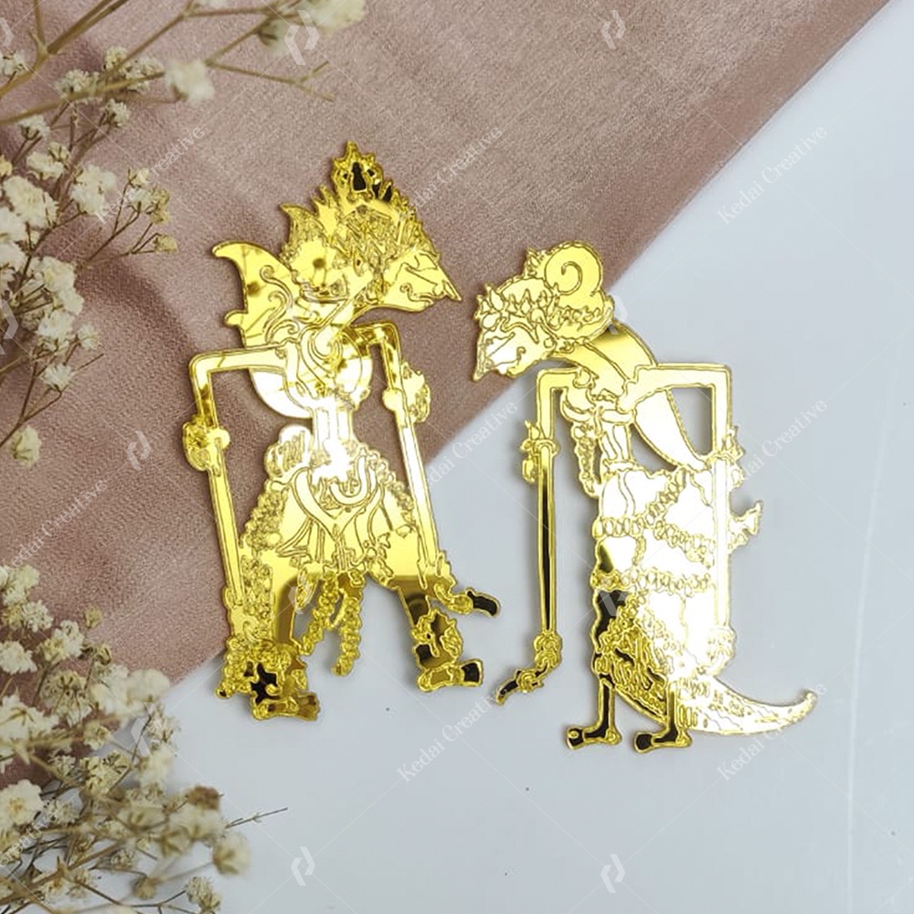 Jual Wayang RAMA SHINTA Akrilik Mirror Gold | Shopee Indonesia