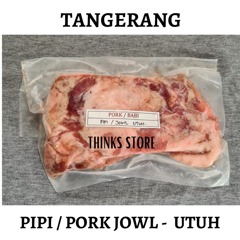Jual Pork Cheek Whole /PIPI BABI BALI Utuh - Babi Bali - DAGING BABI ...