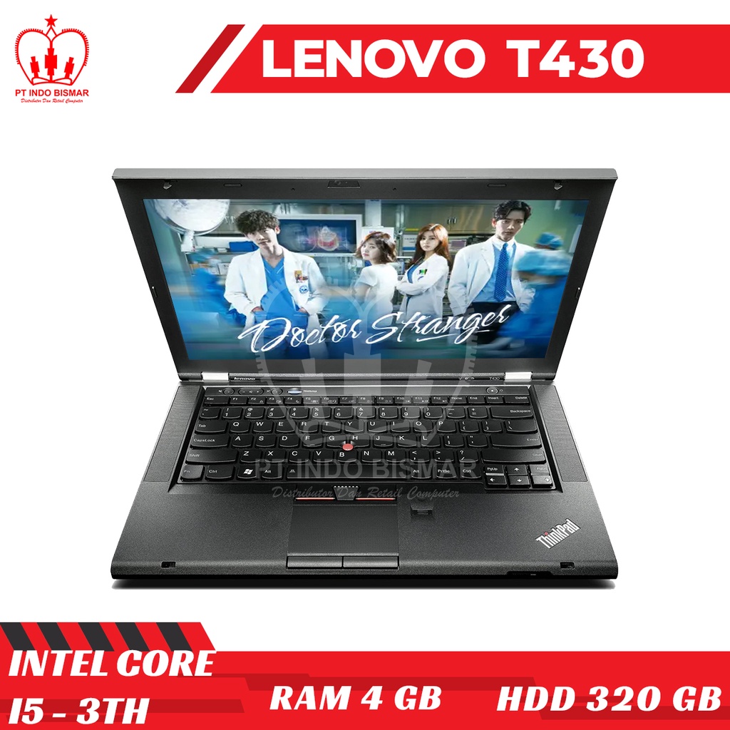 Jual LENOVO THINKPAD t430 INTEL CORE i5 GEN 3 RAM 4GB HDD 320GB | Shopee Indonesia